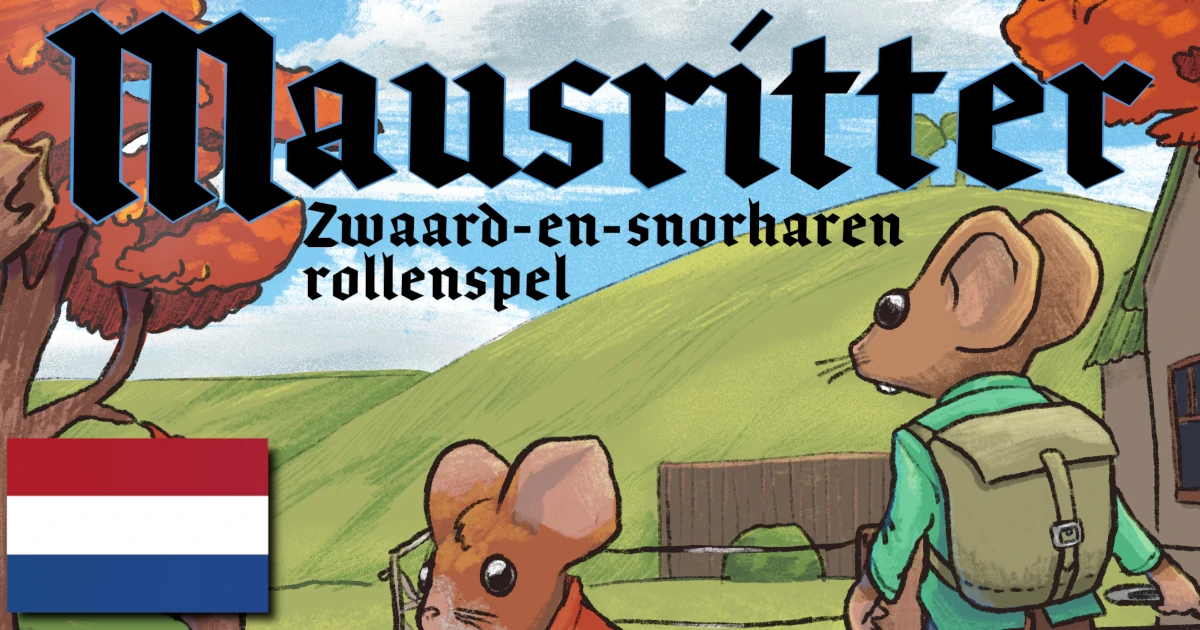 Mausritter Nederlands – zwaard-en-snorharen rollenspel - Wonderschouw